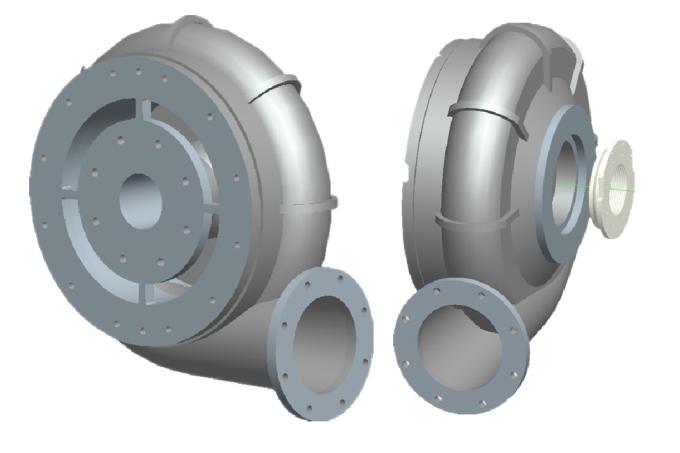 120m3 Per Minute Single Stage Centrifugal Blower , aretion agitator ...
